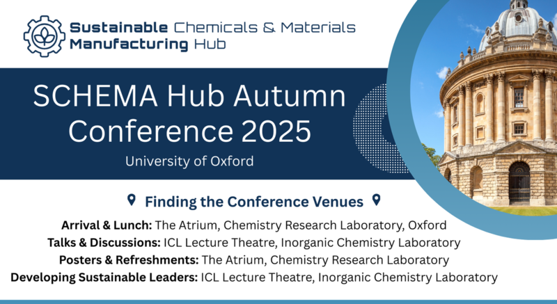 SCHEMA Autumn Conference | Sustainable Chemicals and Materials ...